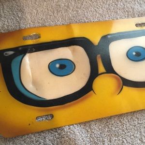 Other | Used Sponge Bob Car Plate | Poshmark